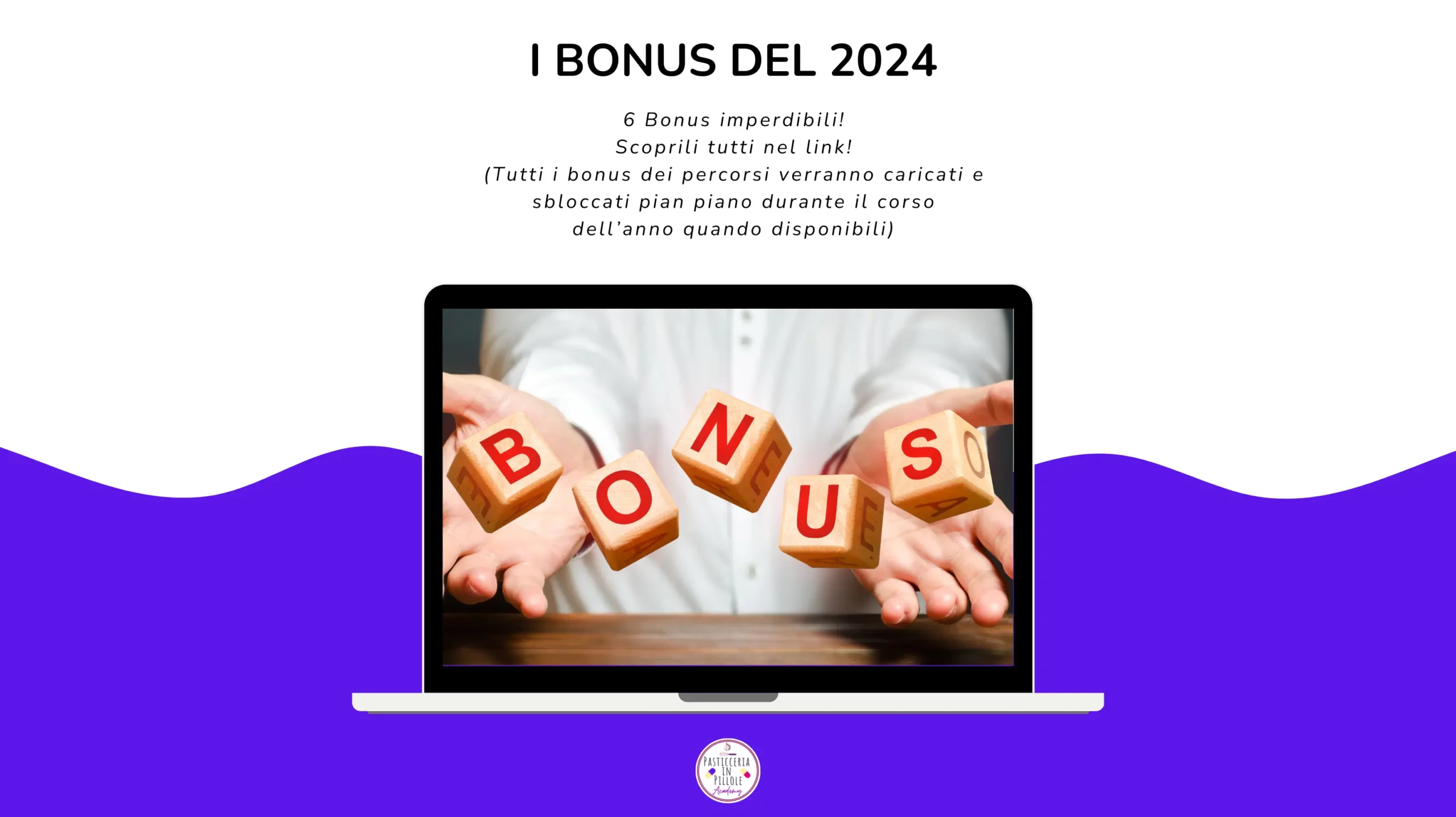 Bonus 2024 - Academy Pasticceria in Pillole