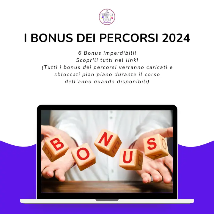 Bonus Pack 2025 - Academy Pasticceria in Pillole