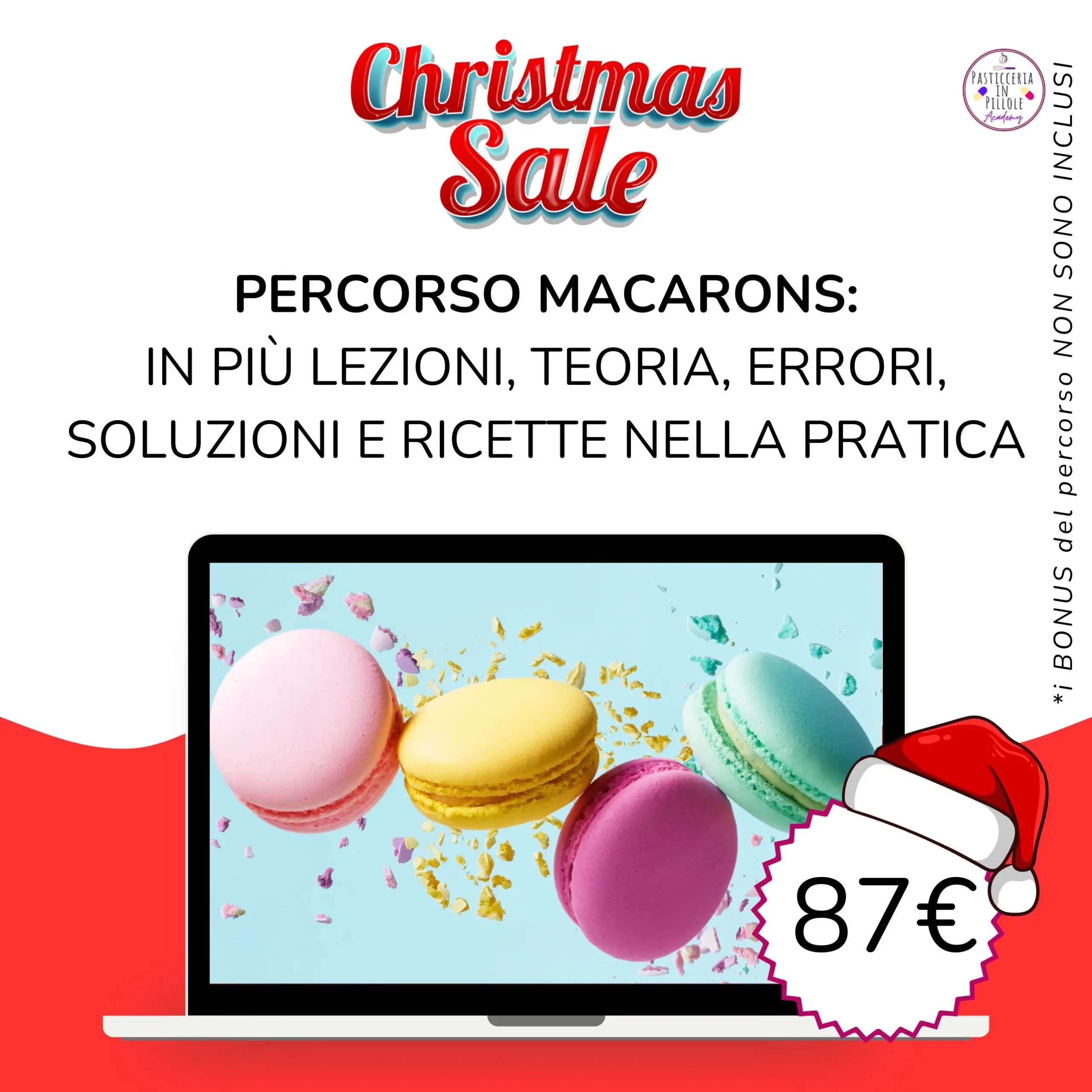Percorso: "Macarons" - Academy Pasticceria in Pillole